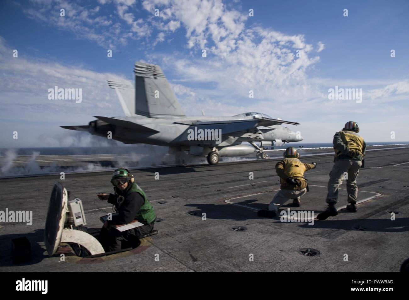 ATLANTIC OCEAN (June 26, 2017) An F/A-18F Super Hornet assigned to the ...