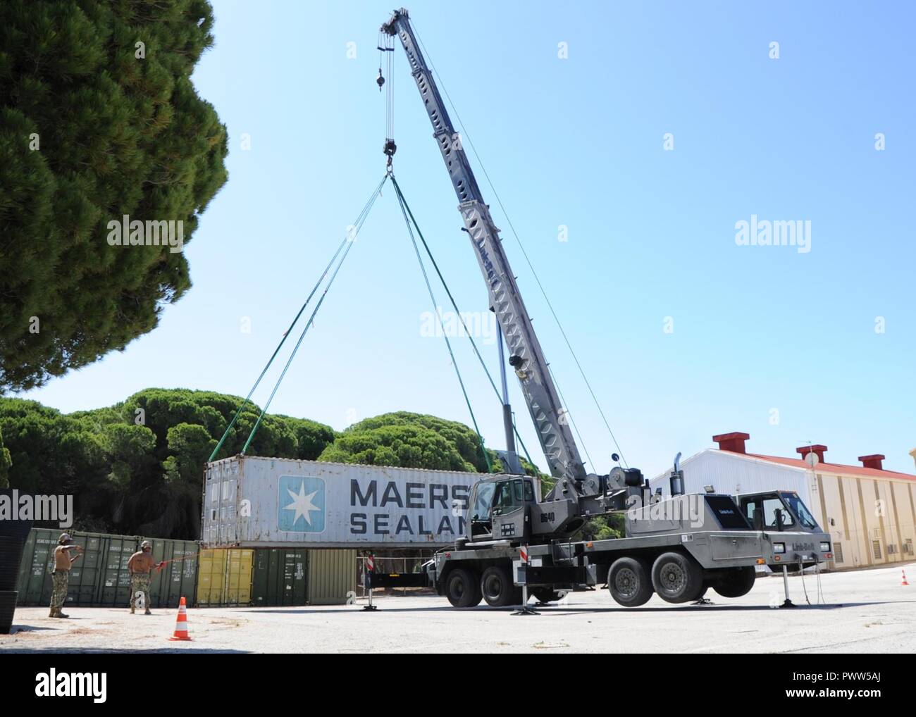 NAVAL STATION ROTA, Spain (June 26, 2017) Seabees, assigned to Naval ...