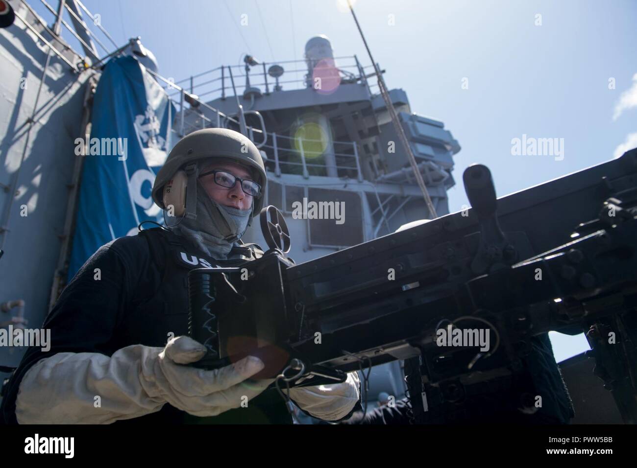 WATERS OFF GUAM (June 27, 2017) Gunner's Mate 3rd Class Brittany Spicer ...