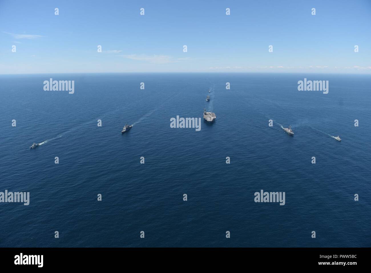 ATLANTIC OCEAN (June 27, 2017) The aircraft carrier USS Dwight D ...