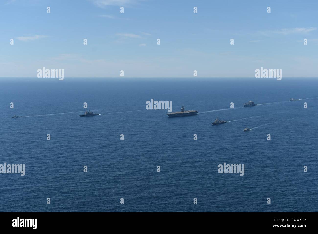 ATLANTIC OCEAN (June 27, 2017) The aircraft carrier USS Dwight D ...