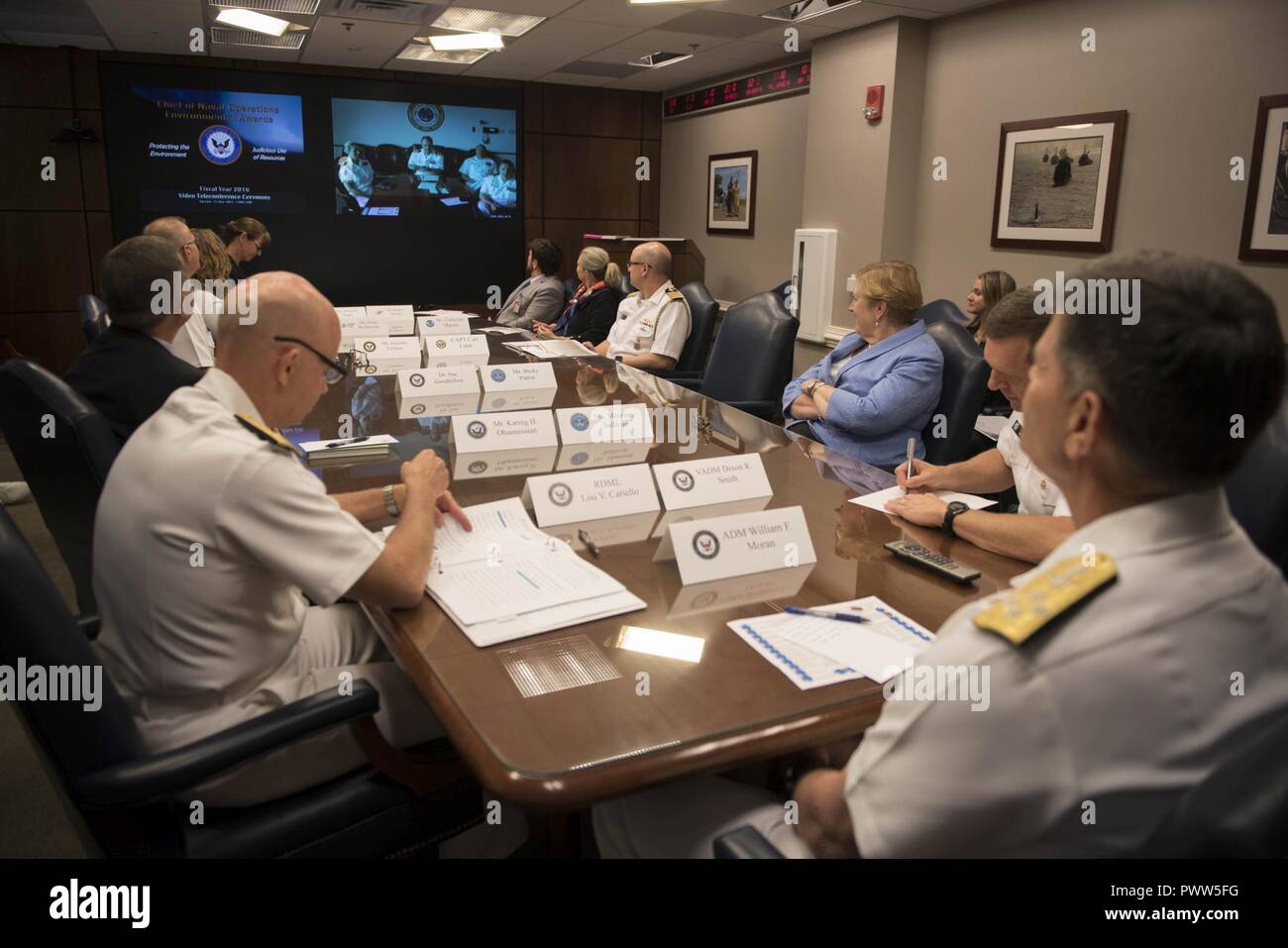 WASHINGTON (Jun., 27 2017) Vice Chief of Naval Operations (VCNO) Adm ...