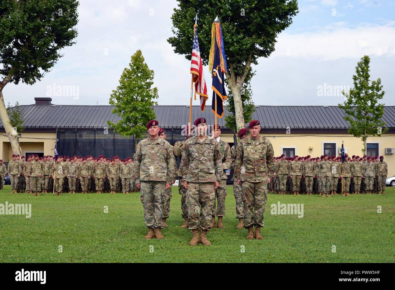 Commander of 173rd airborne brigade hi-res stock photography and images ...