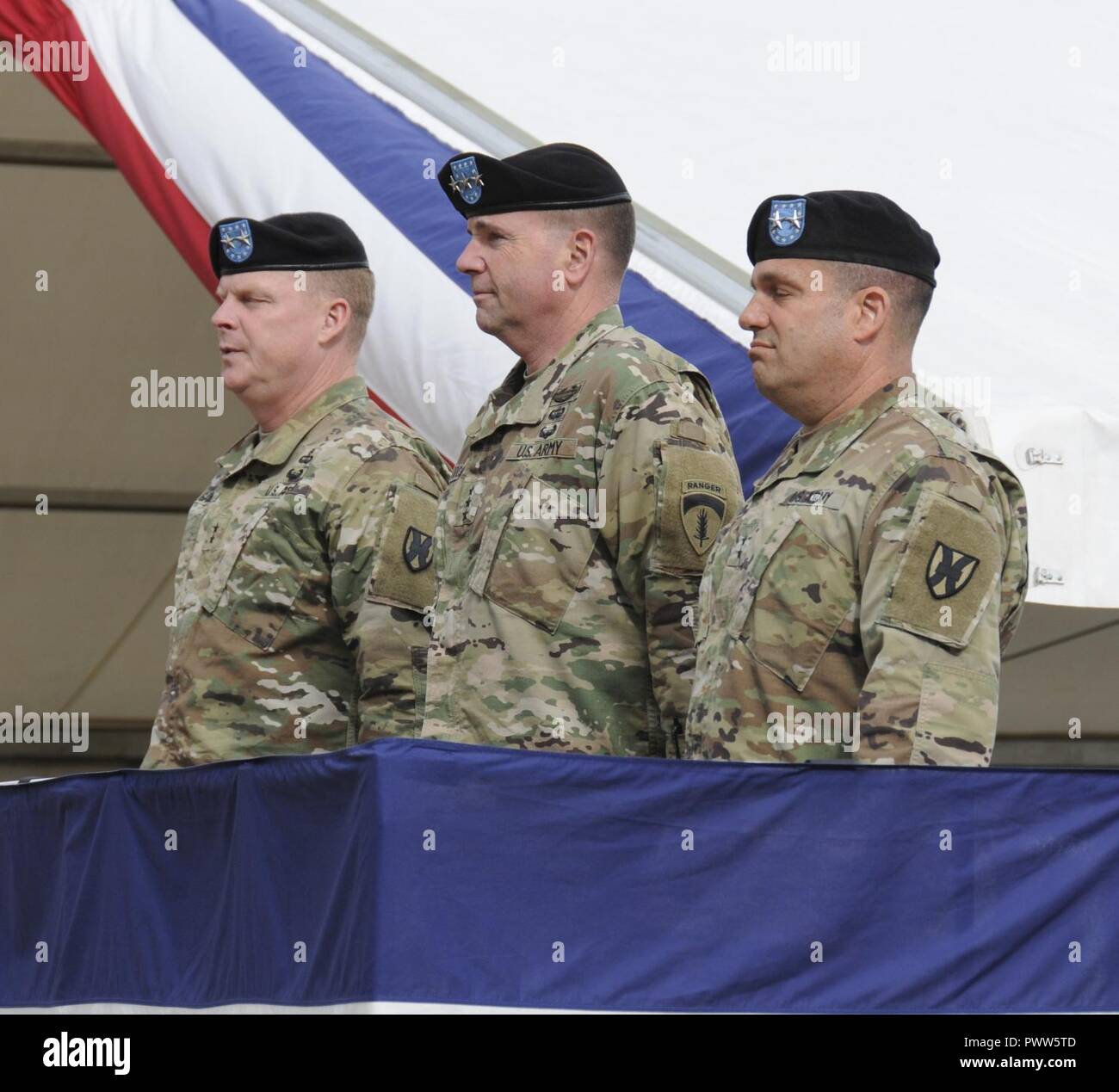 KAISERSLAUTERN, Germany – Maj. Gen Duane A. Gamble, 21st TSC outgoing ...