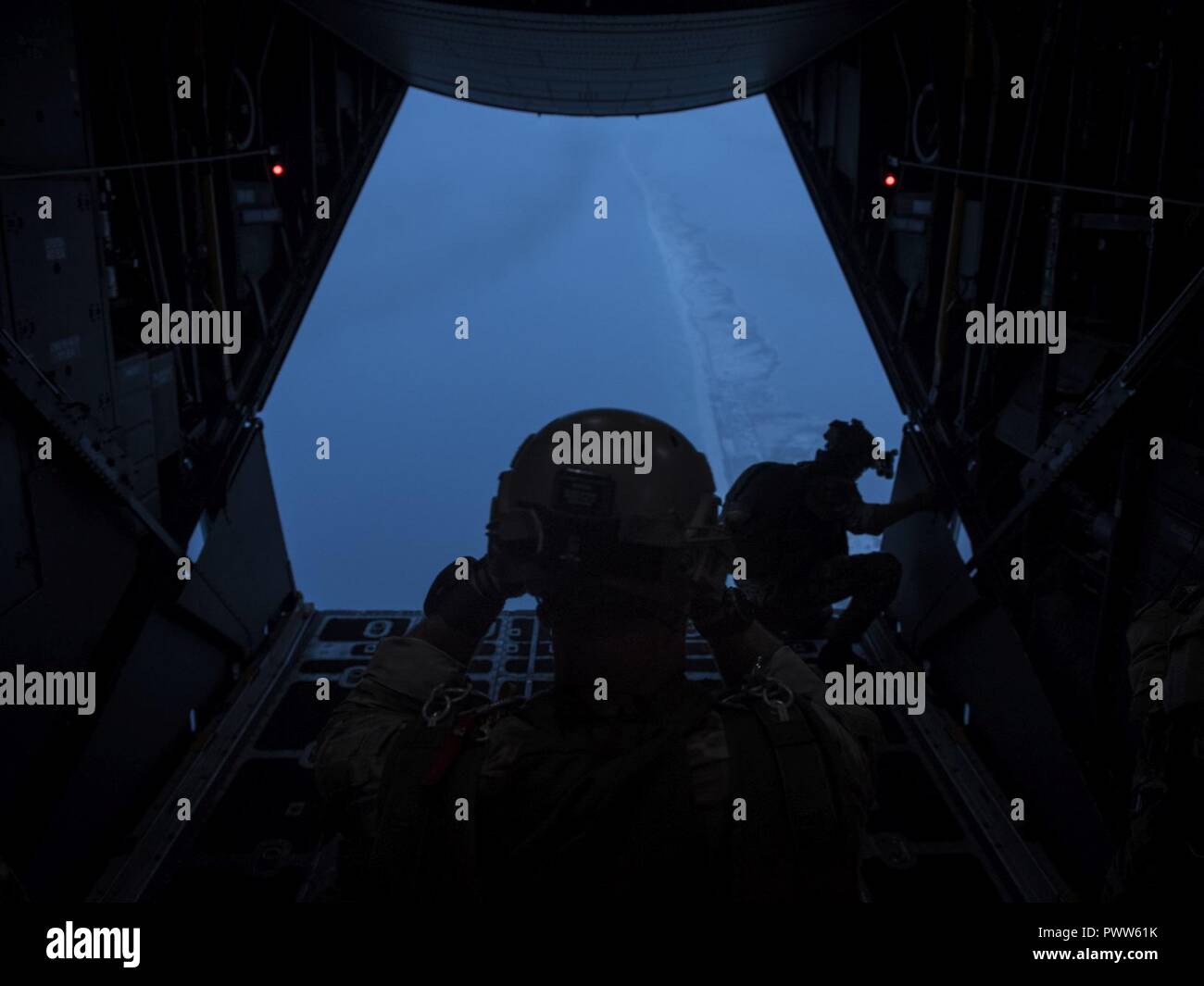 An instructor with the 1st Special Operations Support Squadron ...