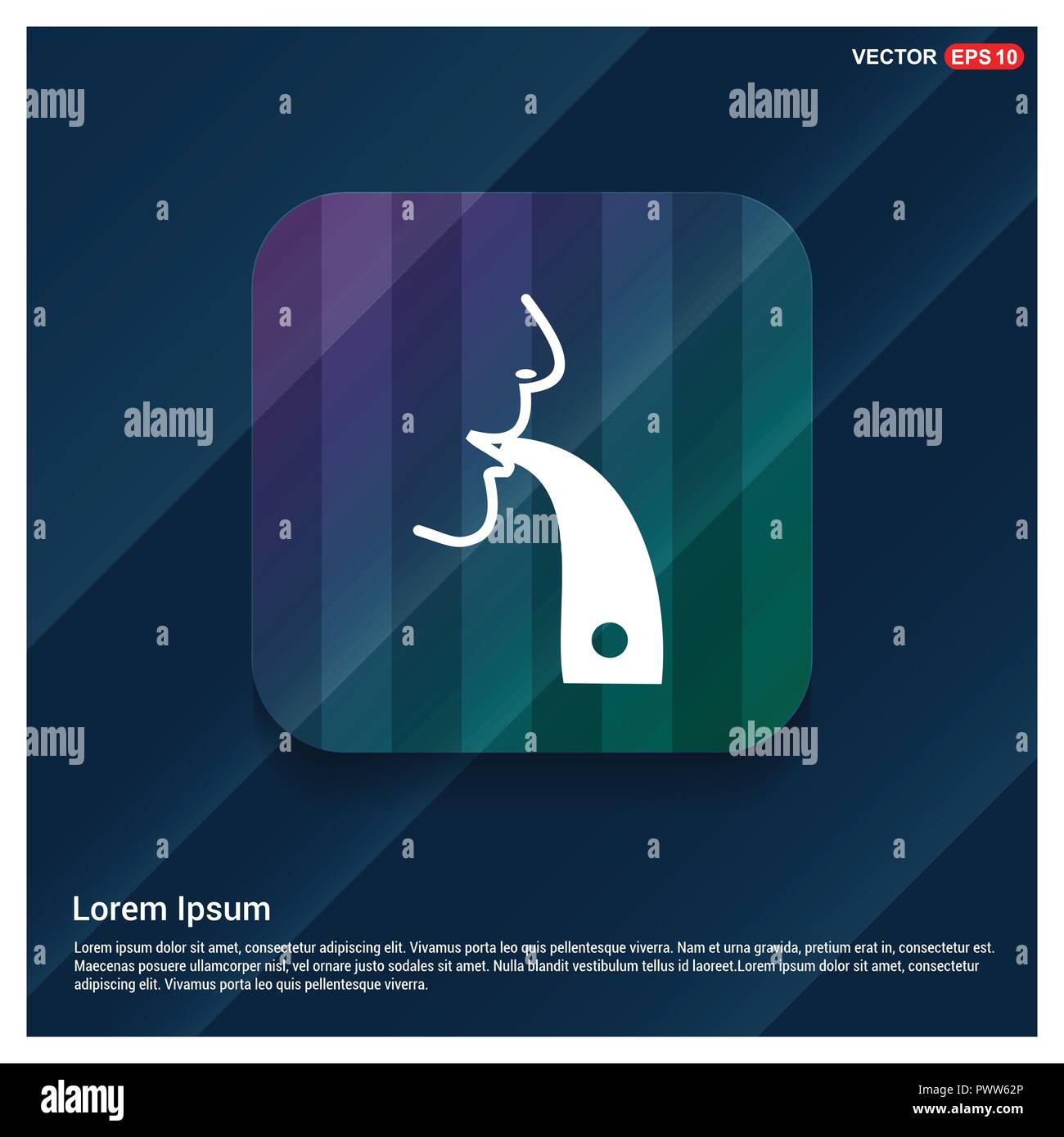 Asthma inhaler spacer Stock Vector Images - Alamy