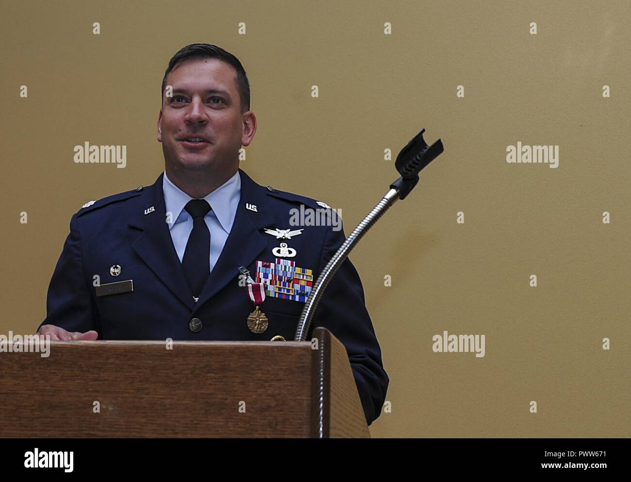 Lt. Col. Paul I. Koecher, former Director of Operations for the 75th ...