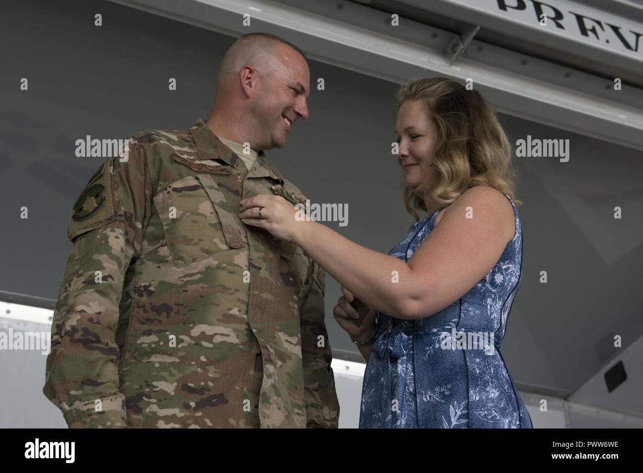 Lt. Col. Christopher Dunston, 723d Aircraft Maintenance Squadron ...