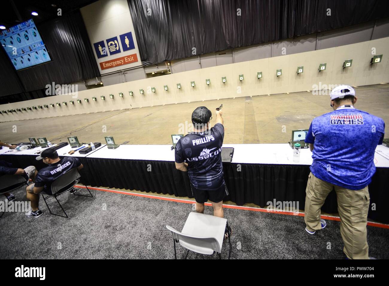 U.S. Army Sgt. 1st Class Jason Phillips of the USSOCOM Warrior Games ...