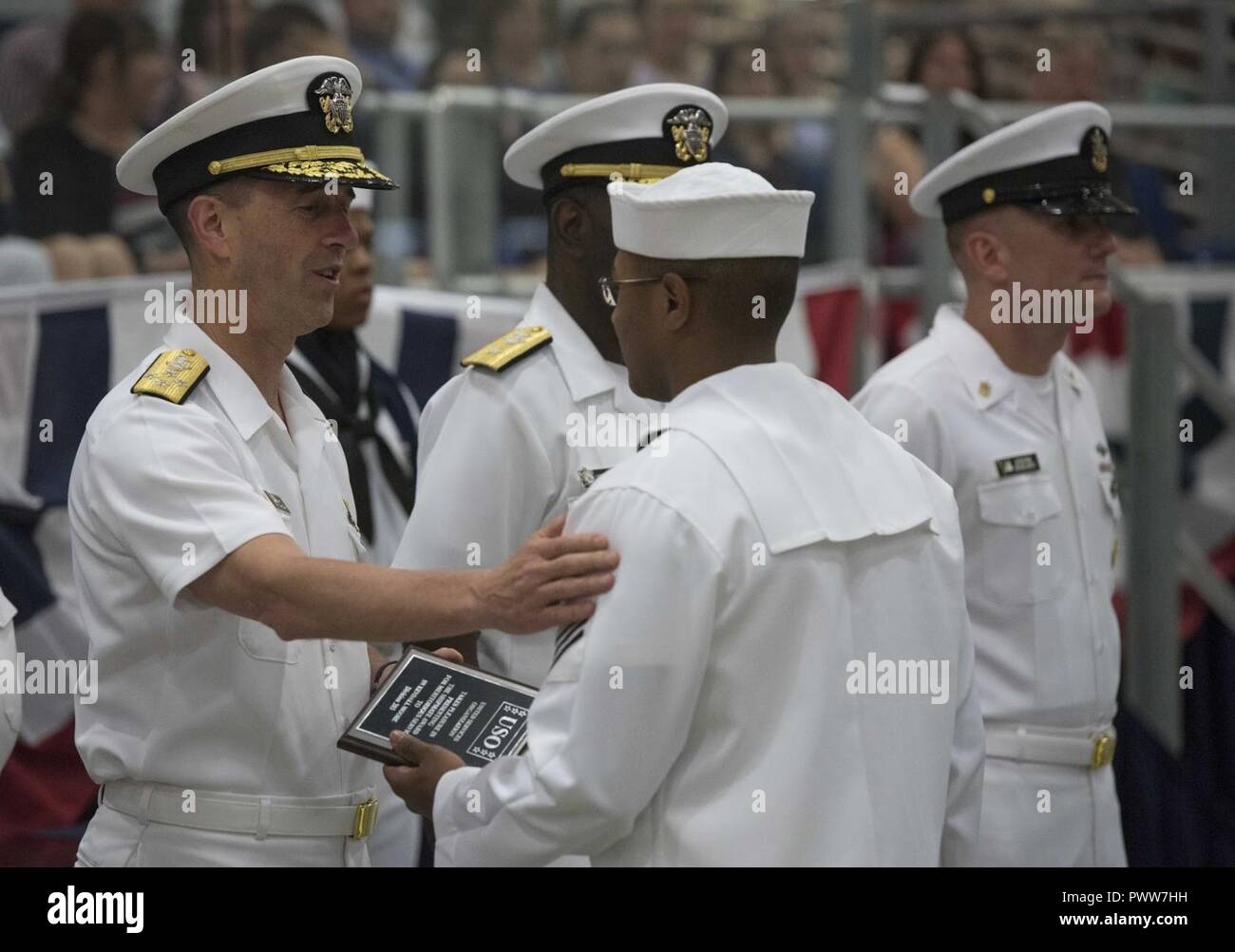 GREAT LAKES, Ill. (June 30, 2017) Chief of Naval Operations (CNO) Adm ...