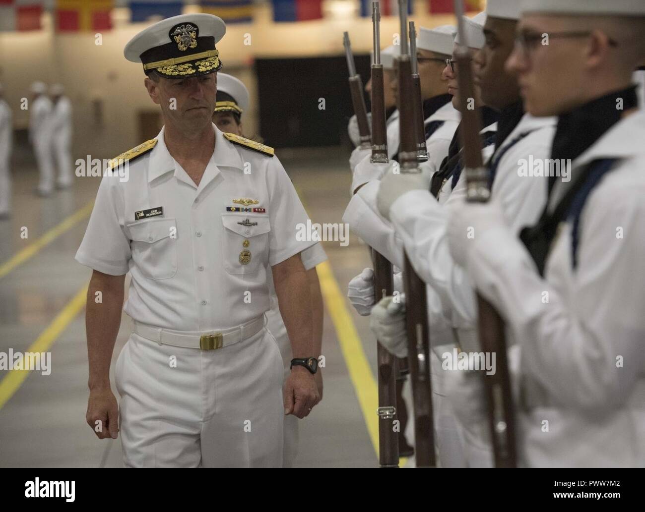 GREAT LAKES, Ill. (June 30, 2017) Chief of Naval Operations (CNO) Adm ...