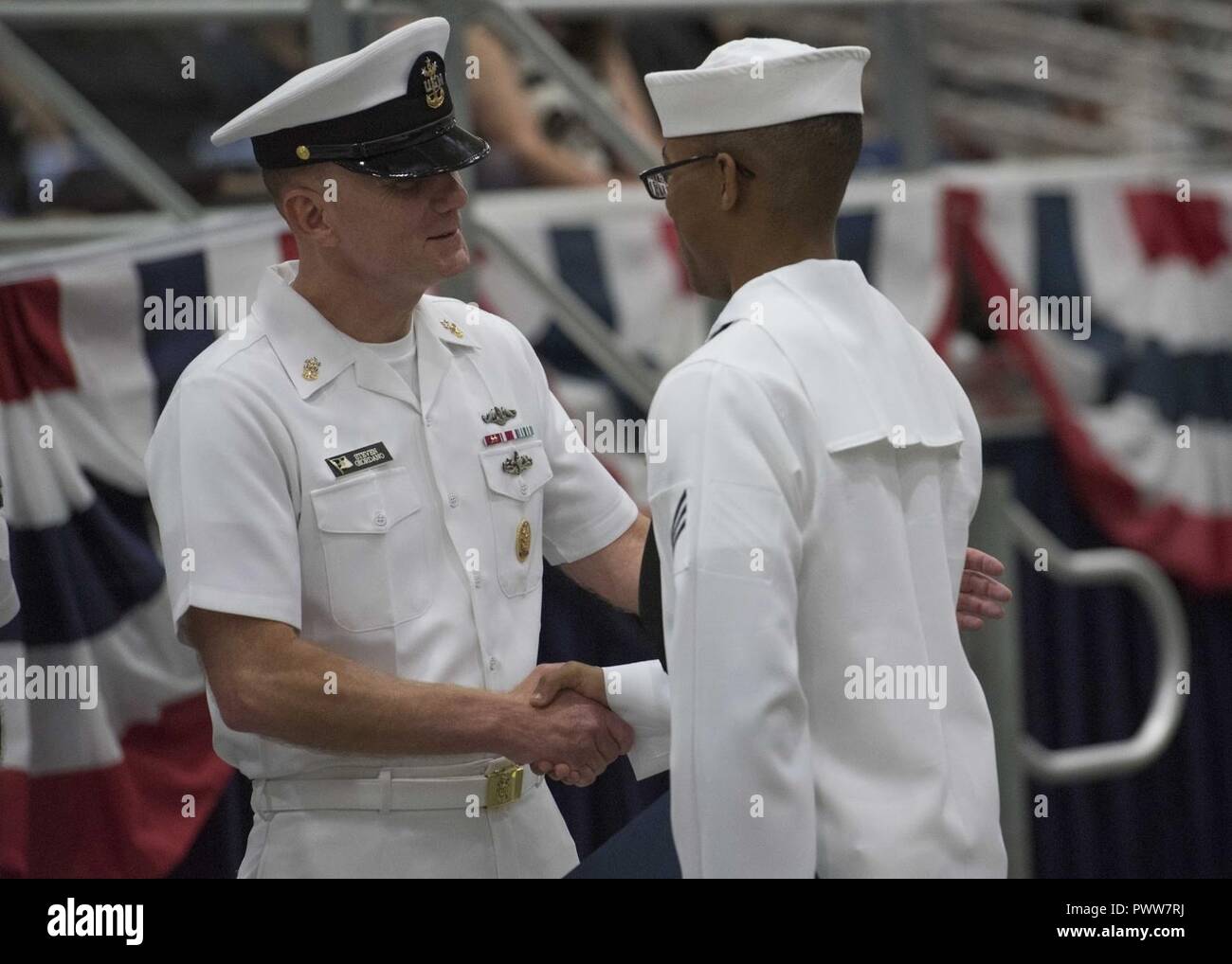 GREAT LAKES, Ill. (June 30, 2017) Master Chief Petty Officer of the ...