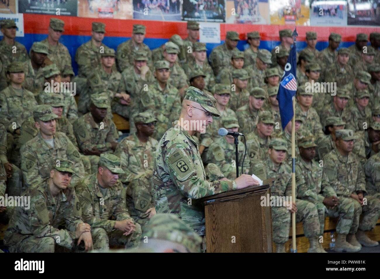 Col. Gregory J. Betts and Command Sgt. Maj. Scott M. Barga, the leaders ...