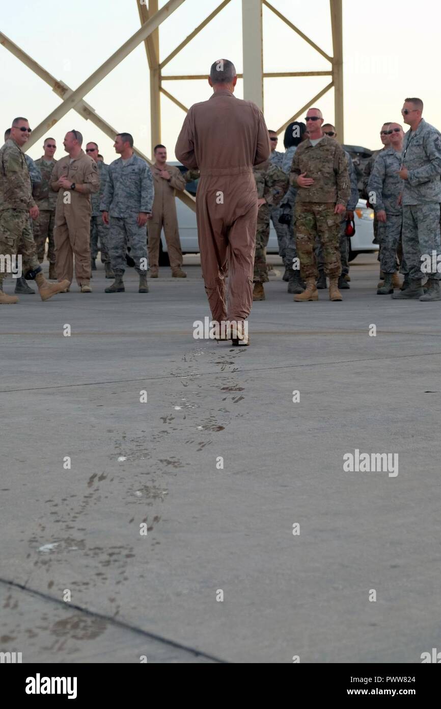 Brig. Gen. Charles S. Corcoran, 380th Air Expeditionary Wing commander ...