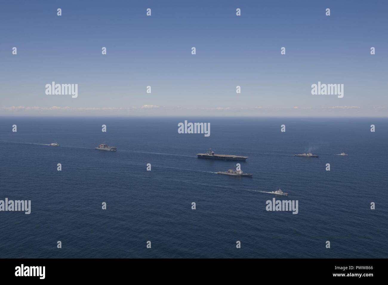 ATLANTIC OCEAN (June 27, 2017) The aircraft carrier USS Dwight D ...