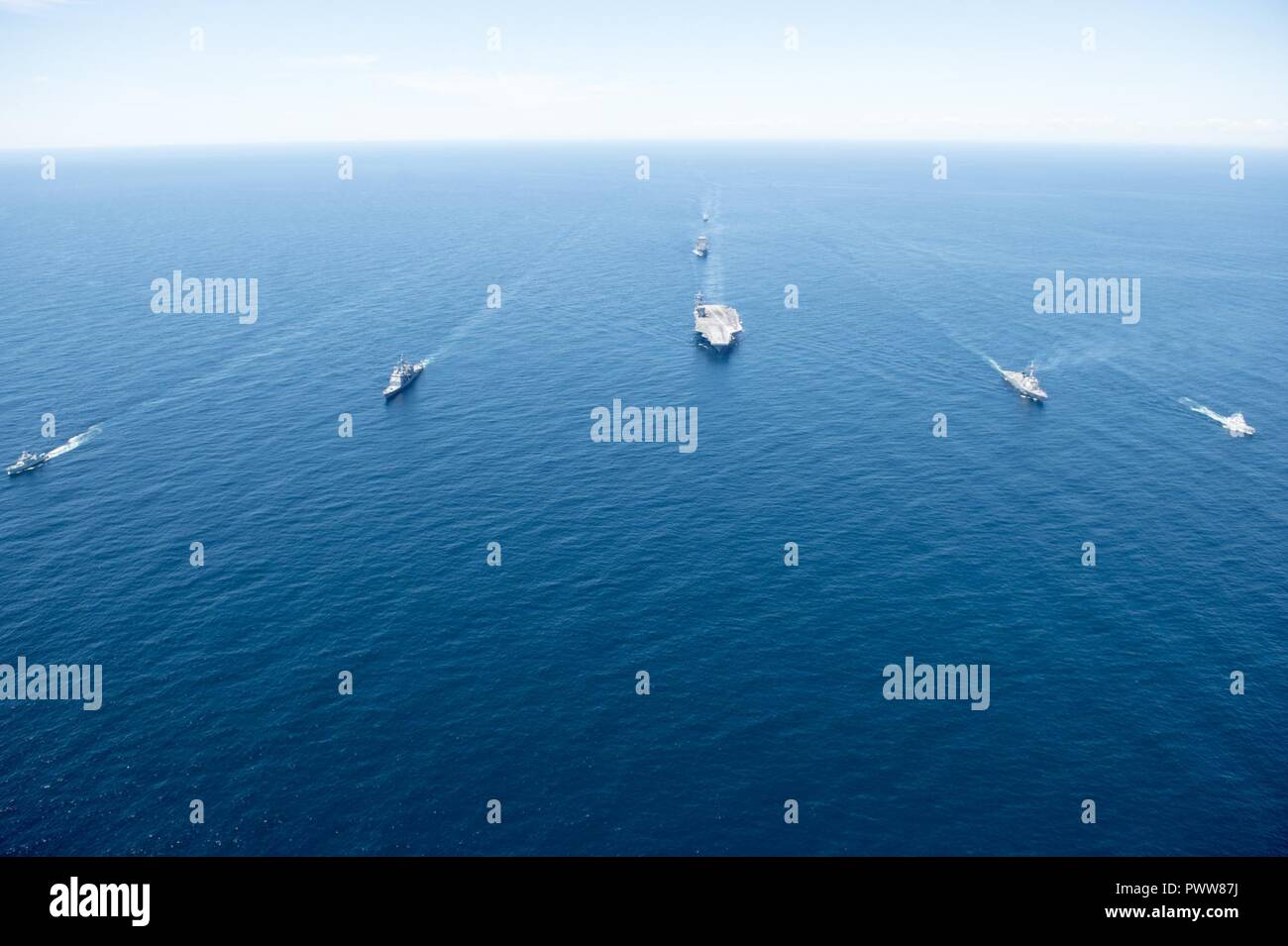 ATLANTIC OCEAN (June 27, 2017) The aircraft carrier USS Dwight D ...