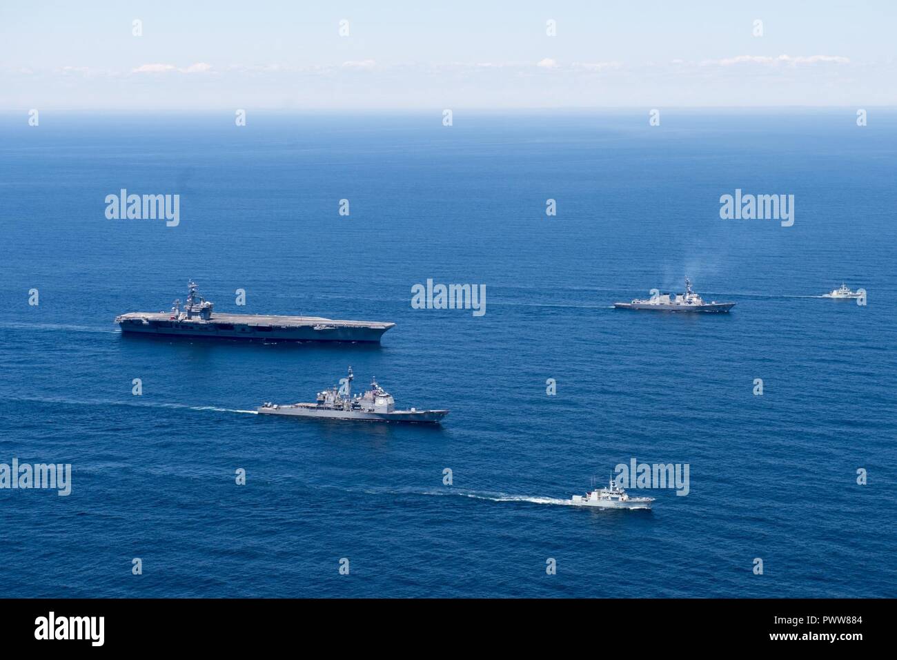 ATLANTIC OCEAN (June 27, 2017) The aircraft carrier USS Dwight D ...