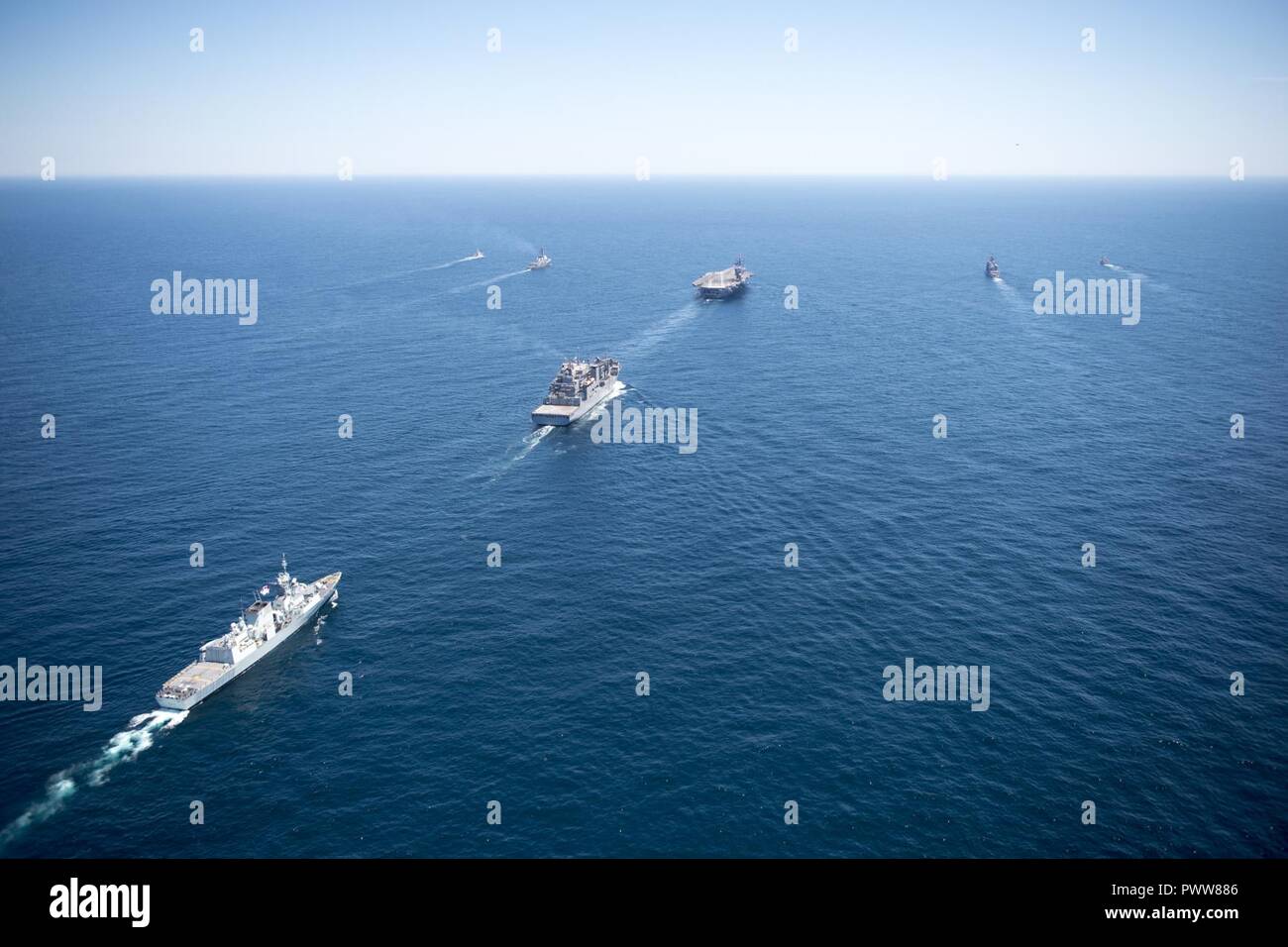 ATLANTIC OCEAN (June 27, 2017) The aircraft carrier USS Dwight D ...