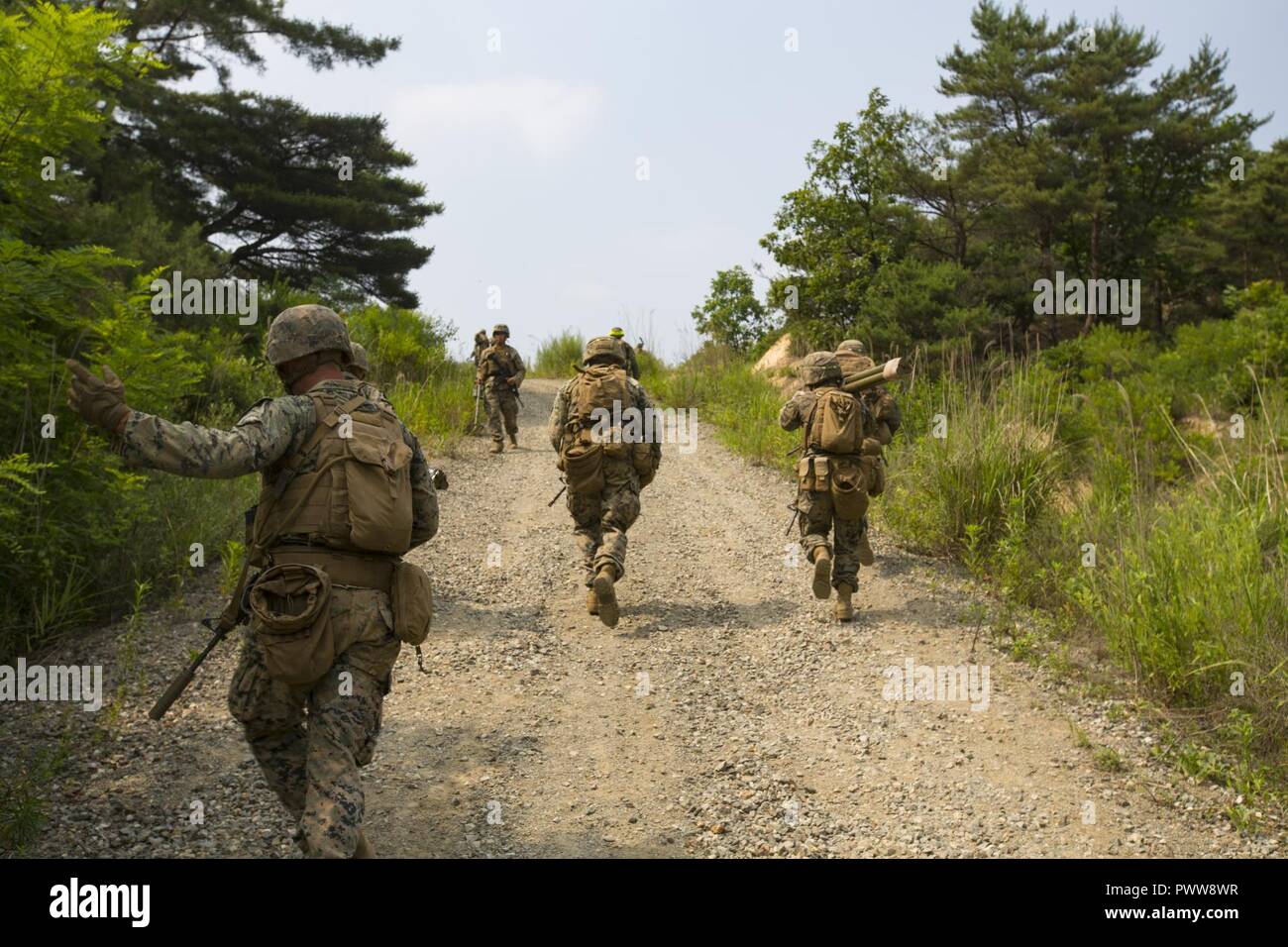 Mock enemy position hi-res stock photography and images - Alamy