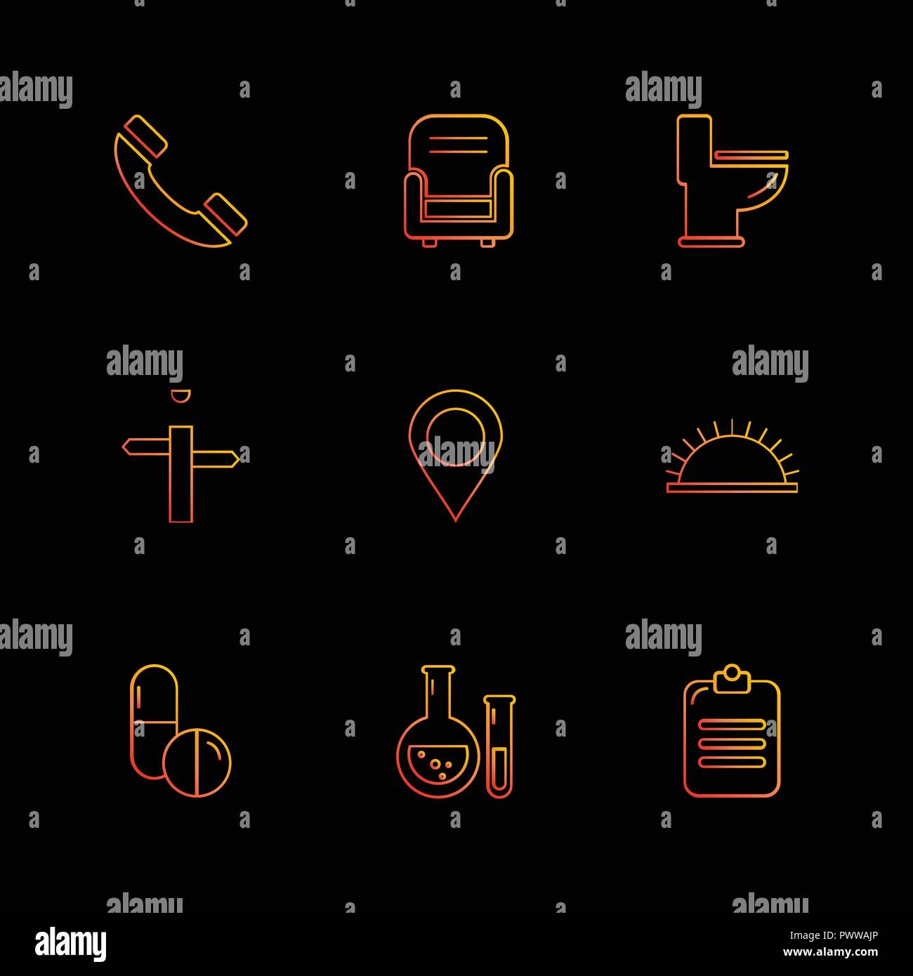 navigation , connectivity , network , graph , wifi , internet , ecg ...