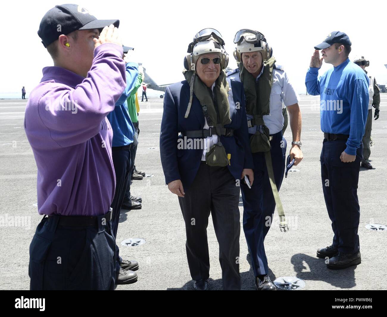 U.S. Ambassador to Israel David Friedman and Commander, U.S. Naval ...