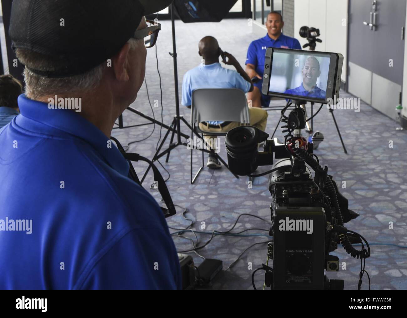 CHICAGO (July 5,2017) ESPN interviews Air Force Master Sgt. Brian ...