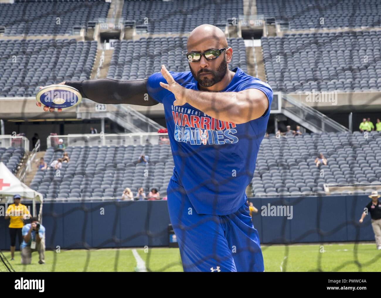 CHICAGO (July 5, 2017) Master Sgt. Jarod Jones from Team Air Force ...