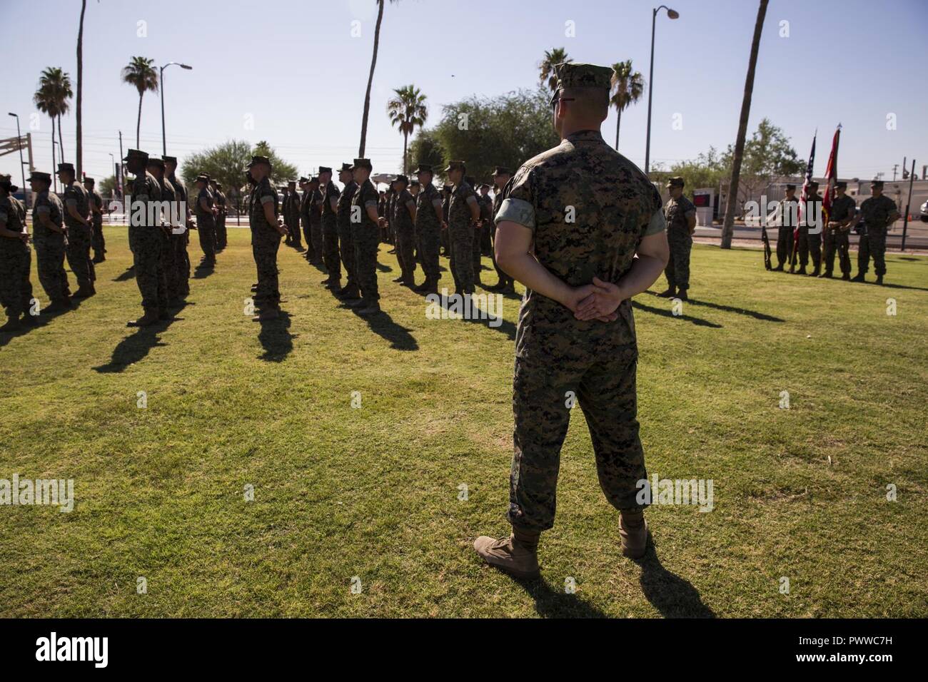 U.S. Marine Corps Gunnery Sgt. Jason Hope, the Marine Corps Air Station ...