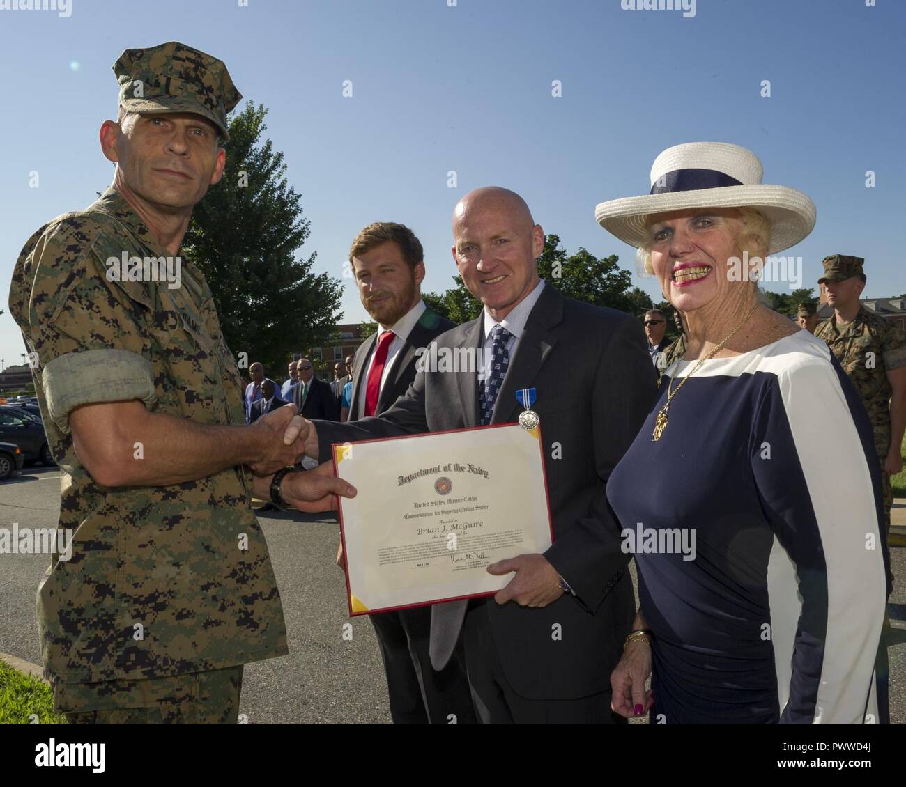 Retired U.S. Marine Corps Col. Brian McGuire, physical readiness ...