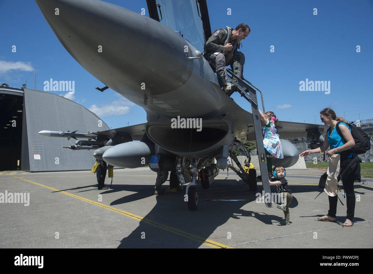 U.S. Air Force Lt. Col. Doyle Pompa, the 35th Operations Groups vice ...