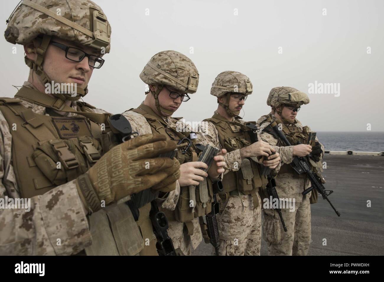 U.S. 5TH FLEET AREA OF OPERATIONS (July 03, 2017) Marines from the 24th ...