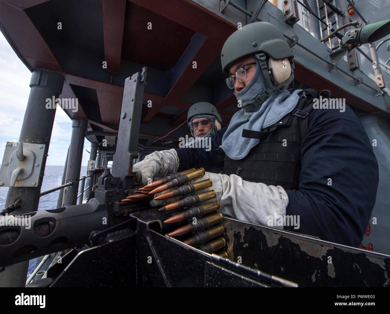 WATERS OFF GUAM (June 28, 2017) Logistics Specialist 3rd Class Brian ...