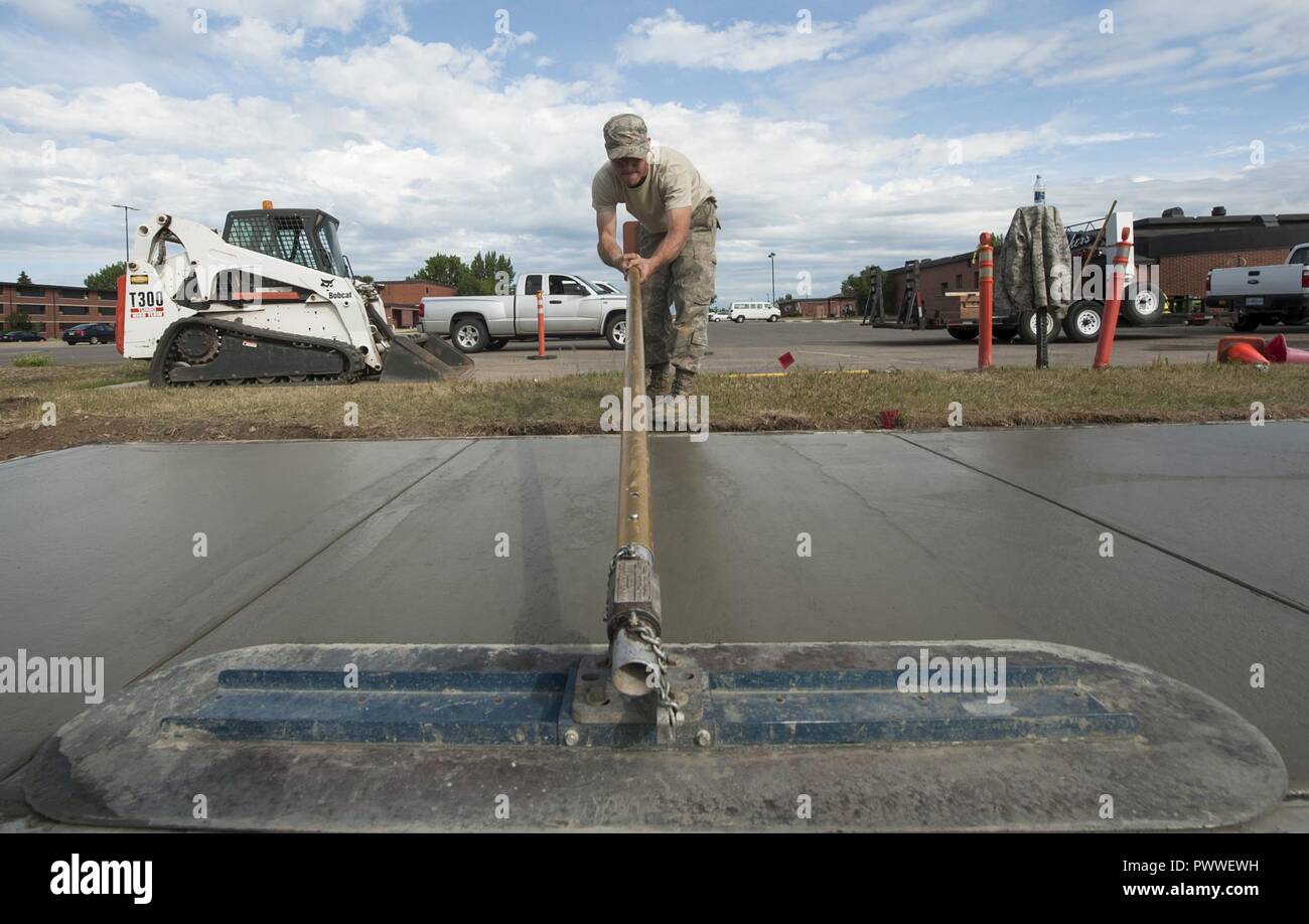 Staff Sgt. Ryan Powell, 5th Civil Engineer Squadron heavy equipment ...