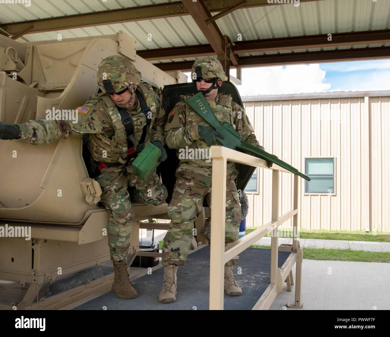 FORT HOOD, Tx (July 6, 2017)— Soldiers with the 135th ESC went through ...