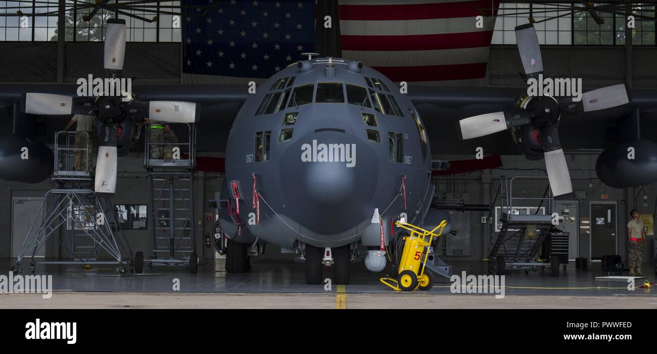 Aerospace propulsion technicians with the 1st Special Operations Aircraft Maintenance Squadron ...