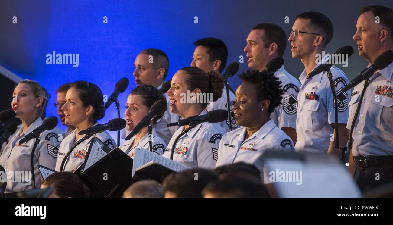 Under the direction of their commander Col. Larry Lang various groups ...