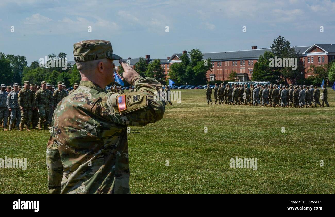 FORT MEADE, Md. -- Lt. Col. Eric S. Fowler, the new commander of the ...