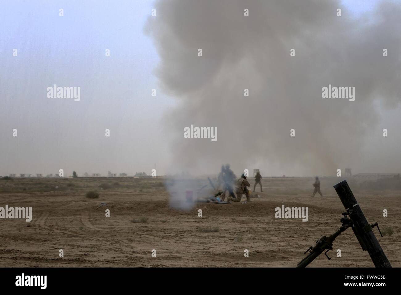 Us soldiers fighting isis hi-res stock photography and images - Alamy