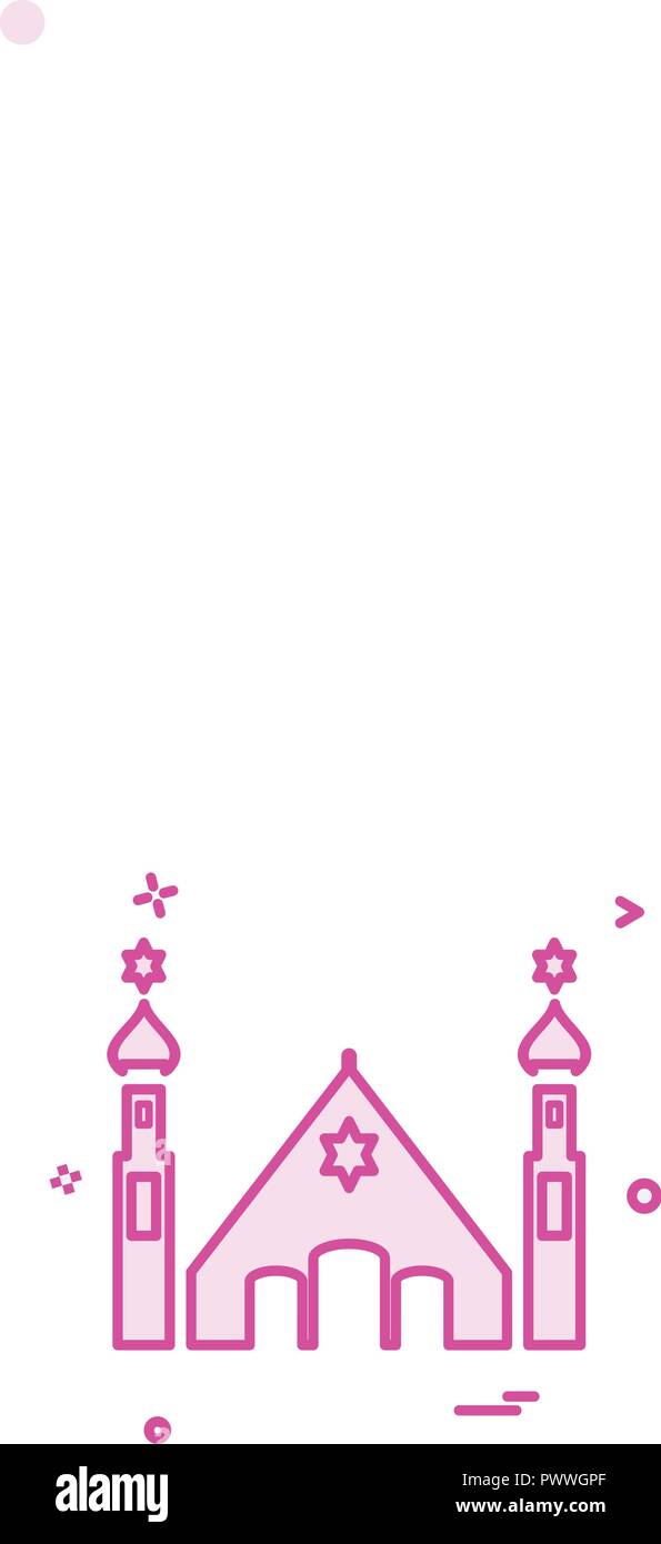 Jewish temple icon design vector Stock Vector Image & Art - Alamy