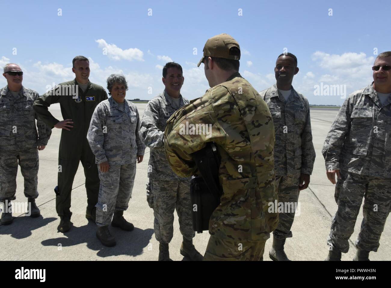 U.S. Air Force Capt. Sean P. Kelley of the North Carolina Air National ...