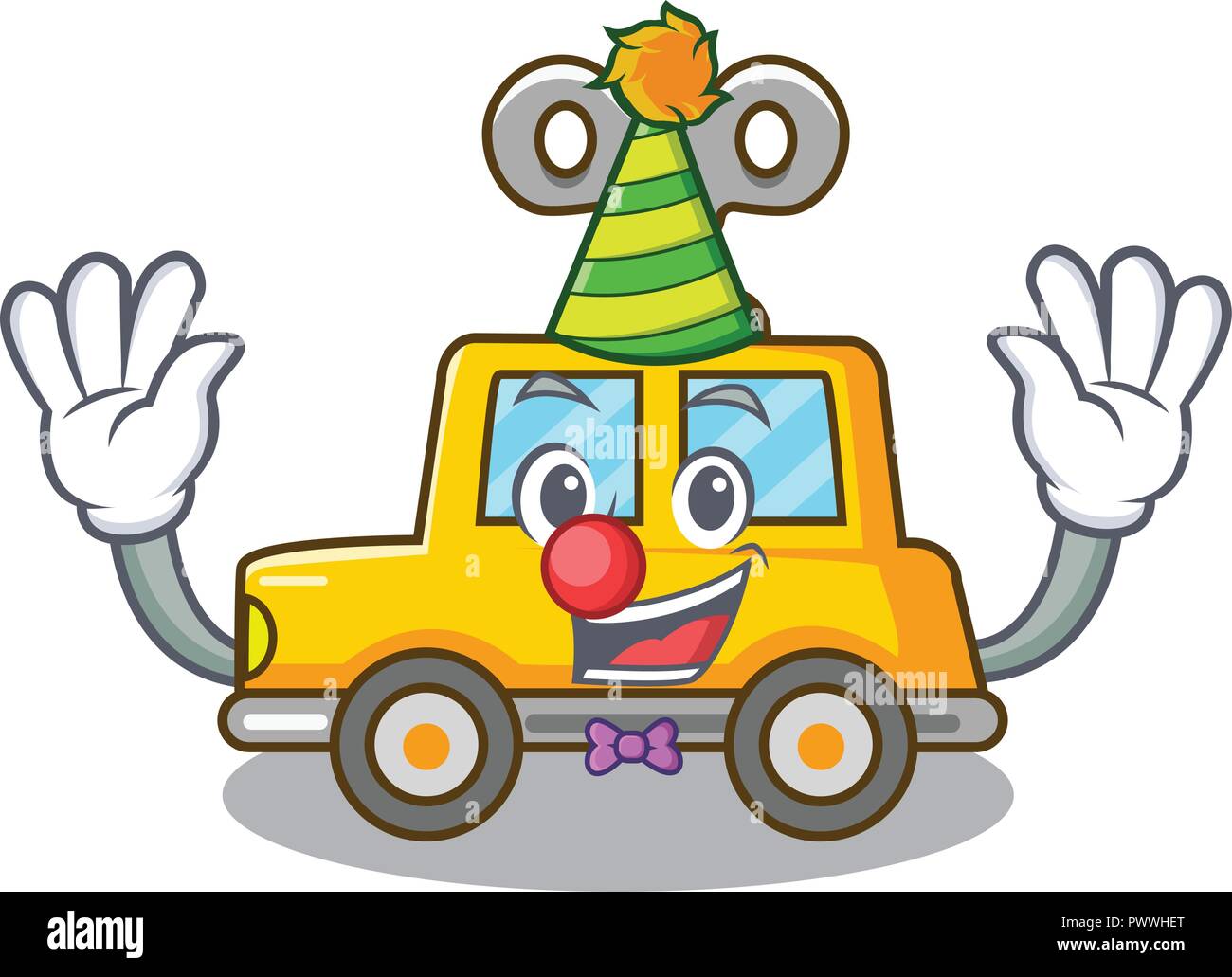 Clown car mascot hi-res stock photography and images - Alamy