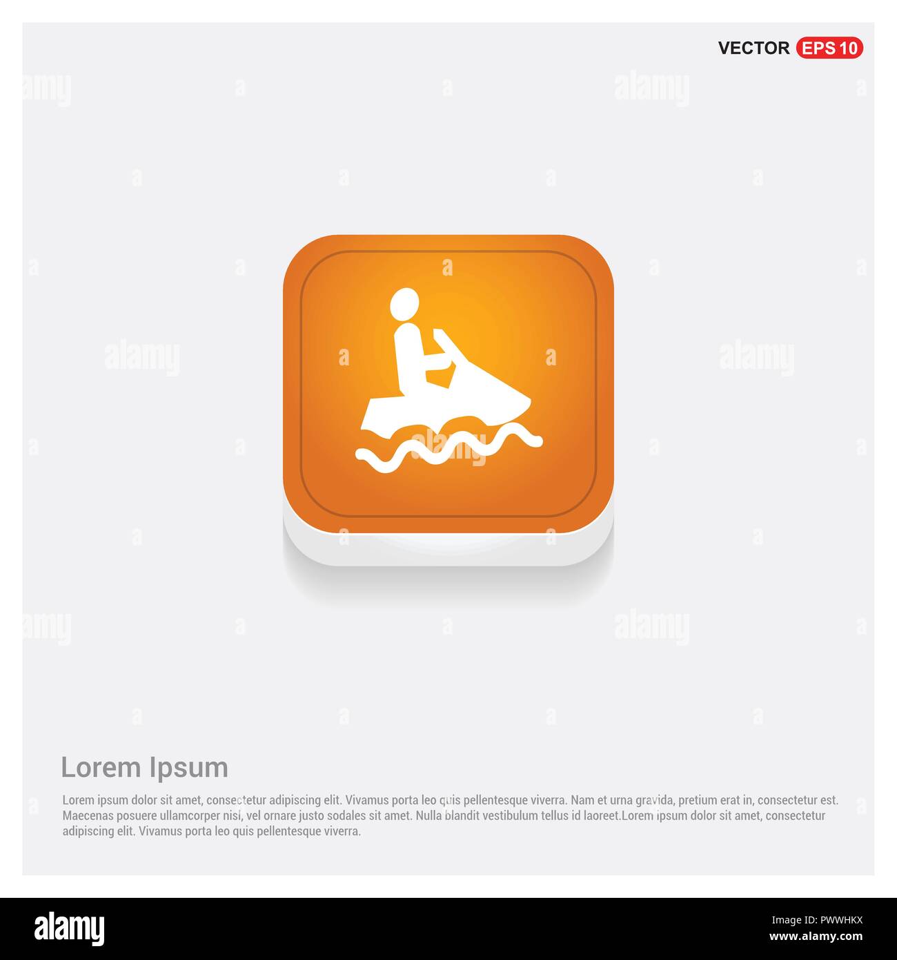 Jet boat Icon Stock Vector Image & Art - Alamy