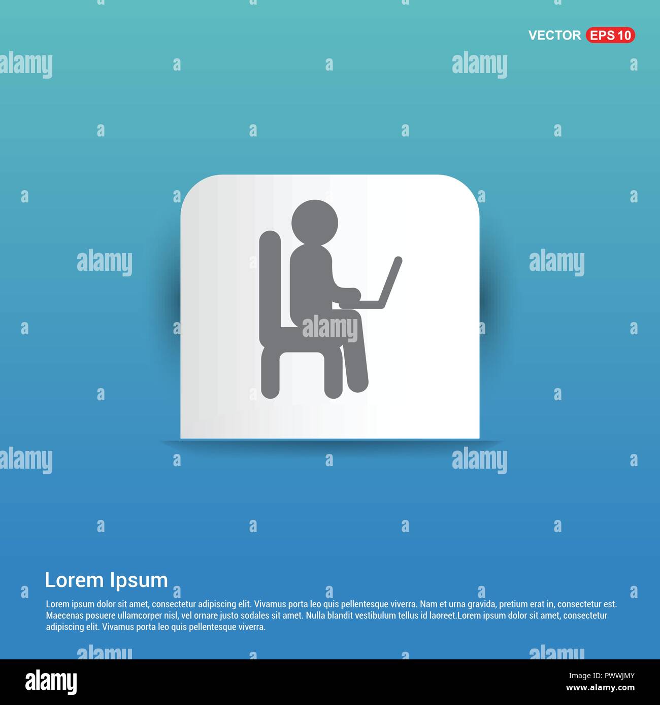 Blue seated Stock Vector Images - Alamy