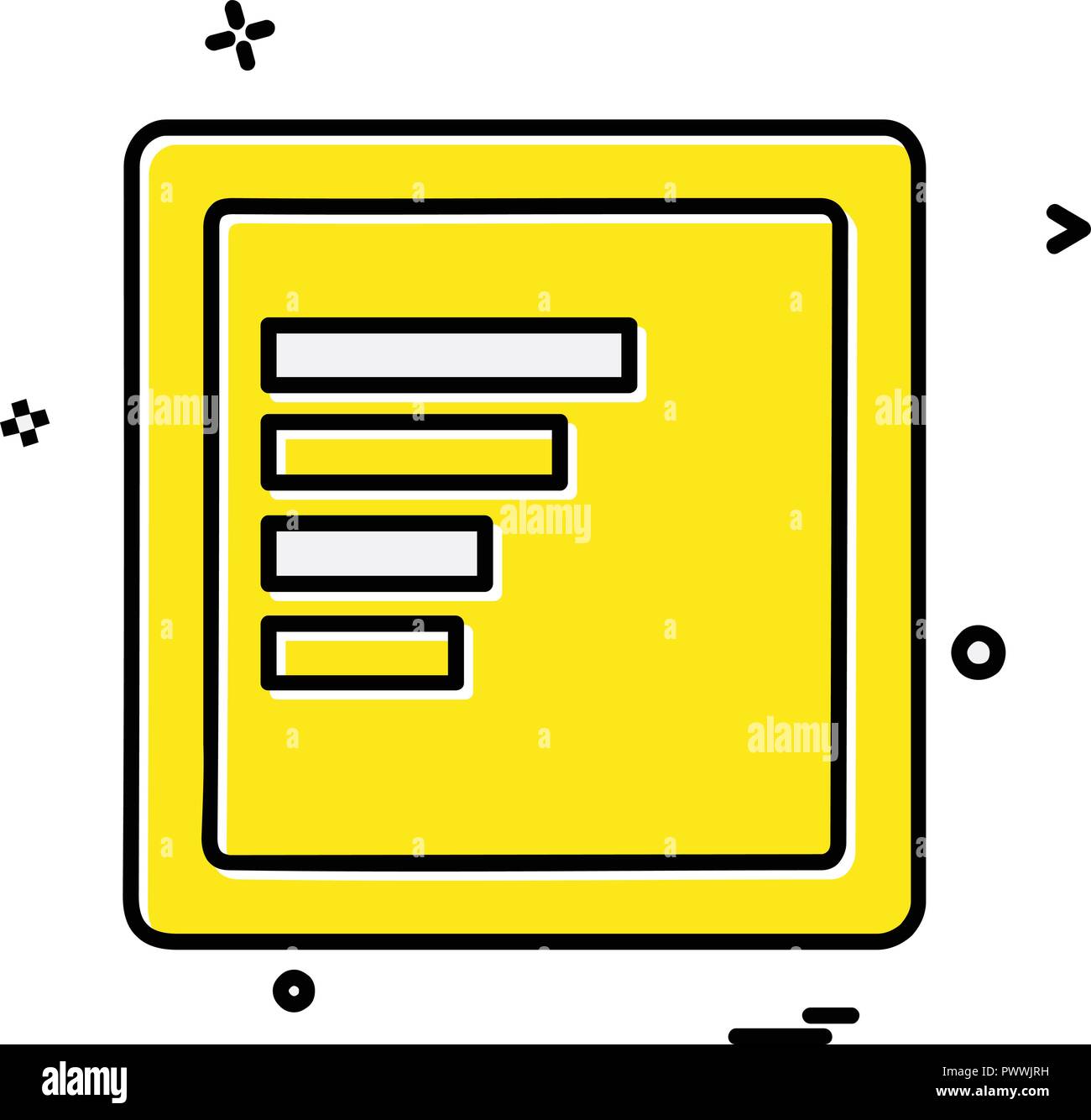 Files icon design vector Stock Vector Image & Art - Alamy