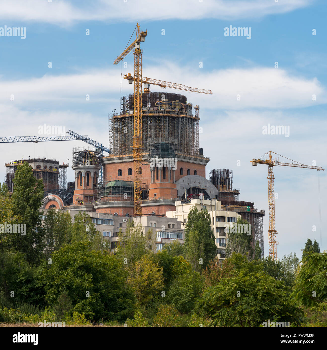 Construction site bucharest hi-res stock photography and images - Alamy