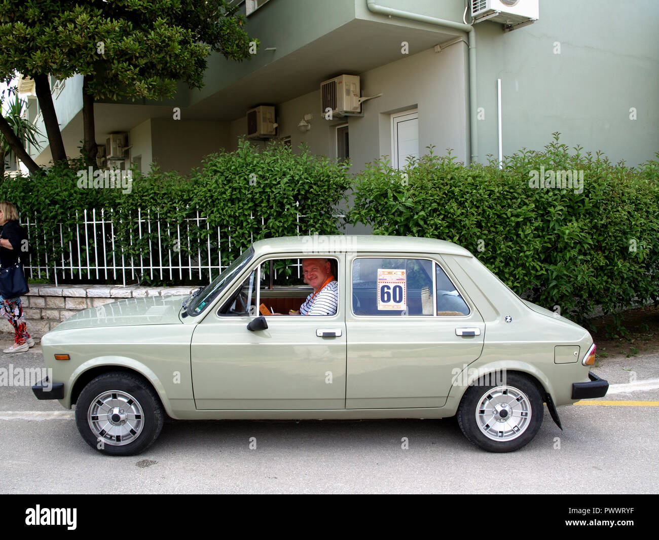 Vintage Zastava 311 Skala on display at the 8th Hellenic Bulgarian ...