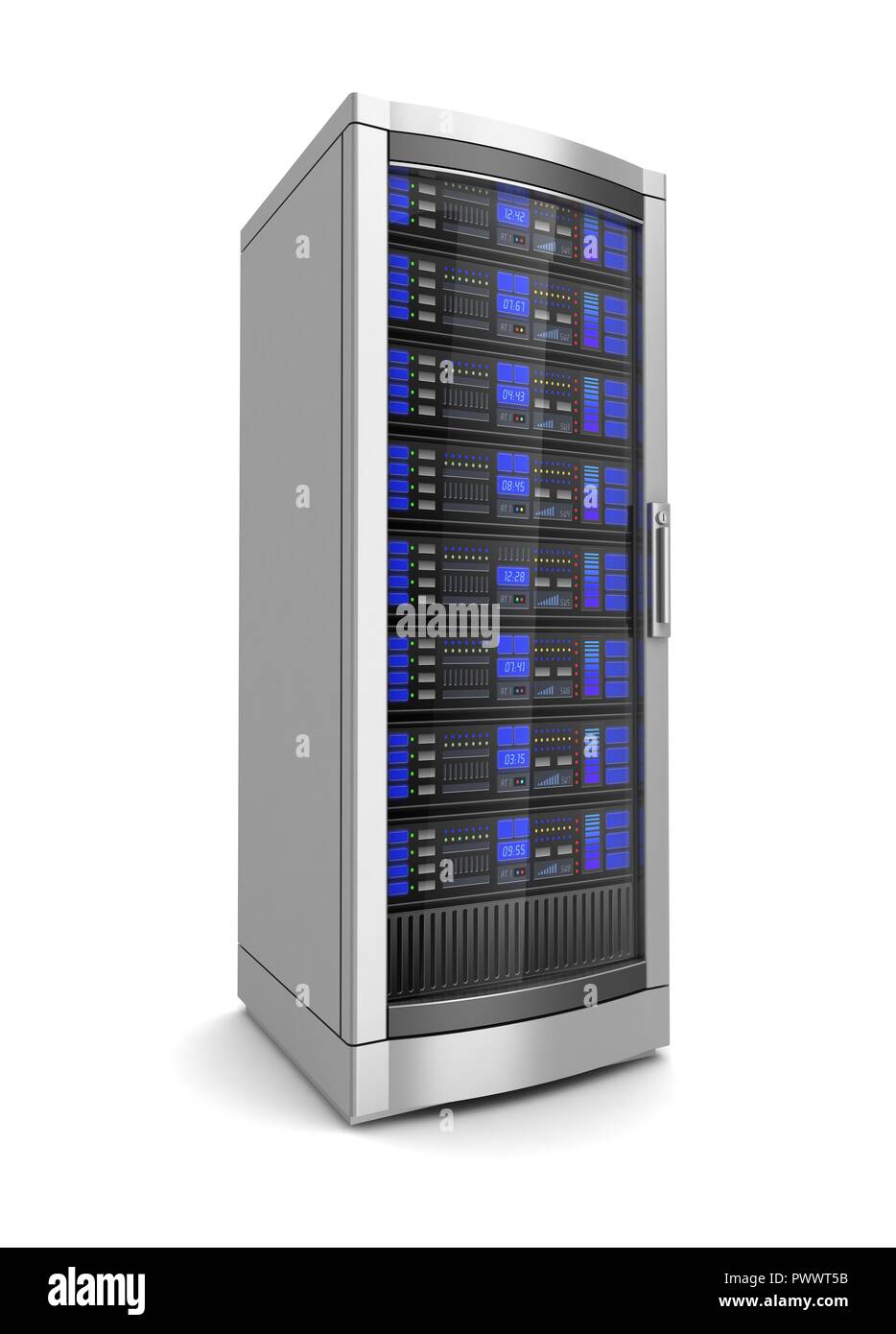 Telecommunications tower infrastructure Cut Out Stock Images & Pictures ...