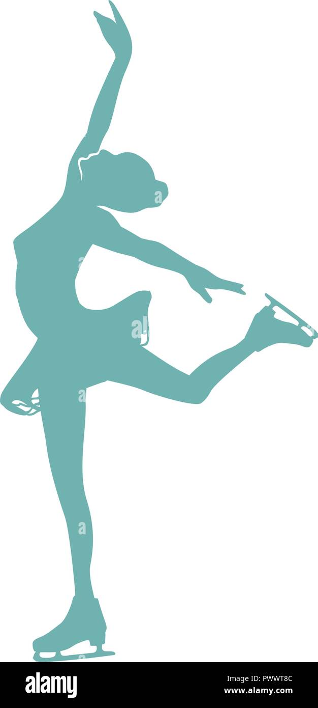 Ice skates vectors hi-res stock photography and images - Alamy