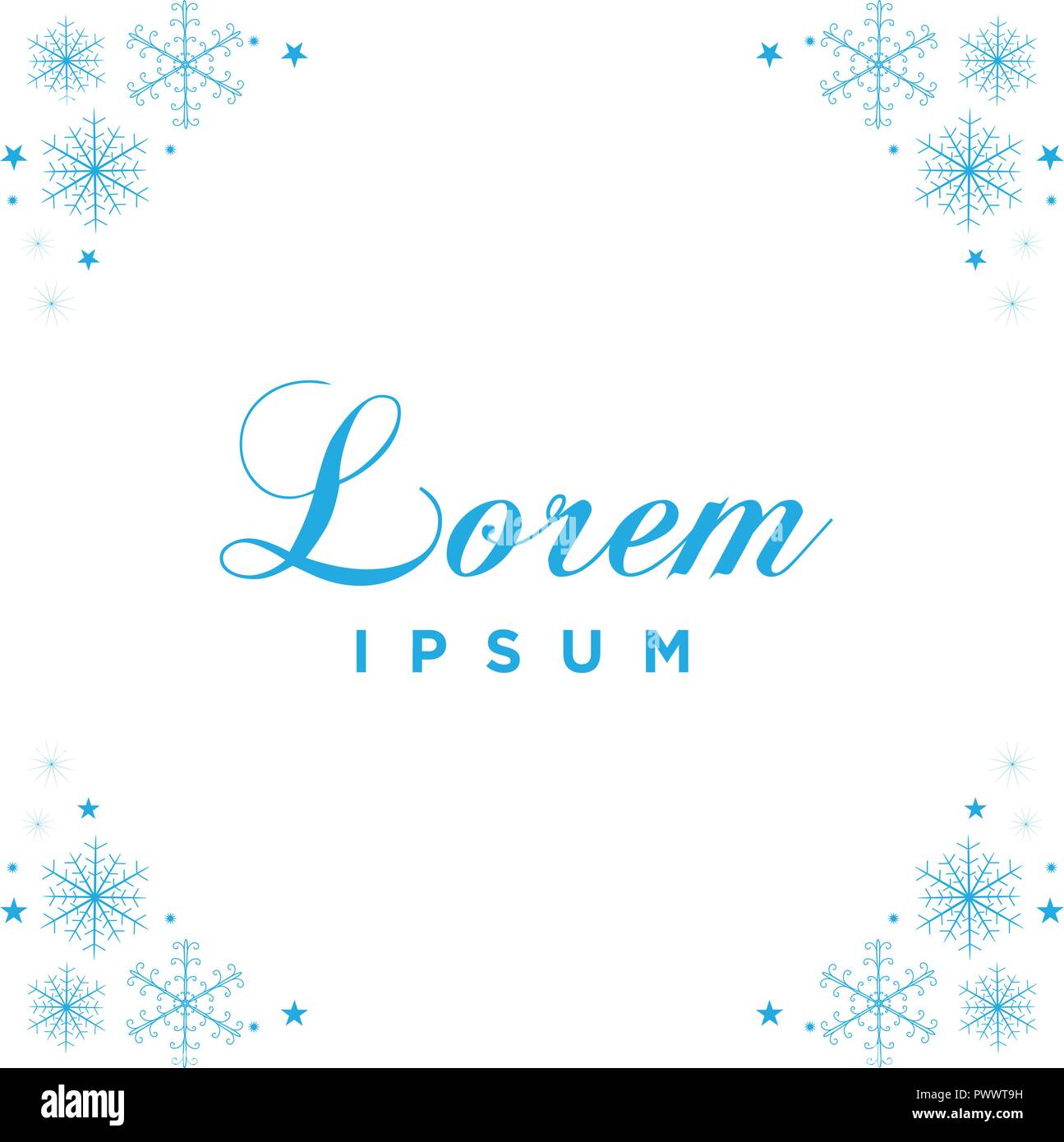 snowflake, winter theme Stock Vector Image & Art - Alamy