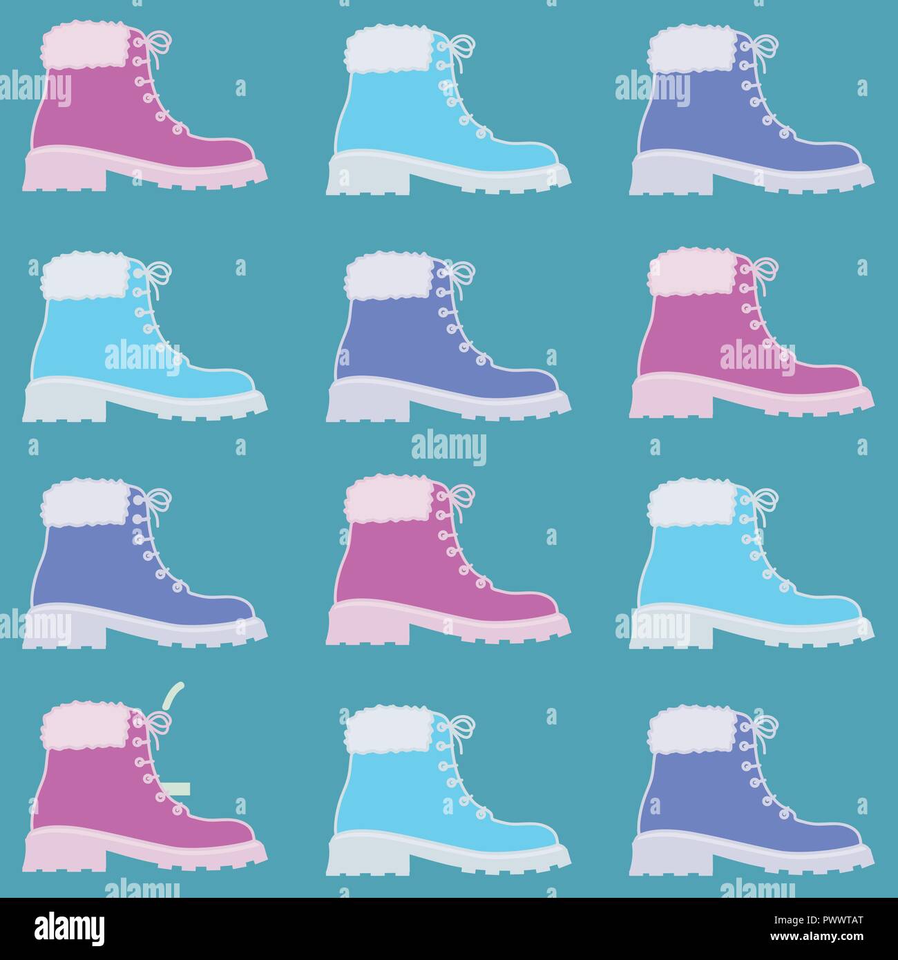 winter boot, colorful background Stock Vector Image & Art - Alamy
